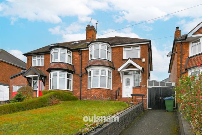 3 bed semi-detached house for sale in Woodbourne Road, Bearwood, West ...