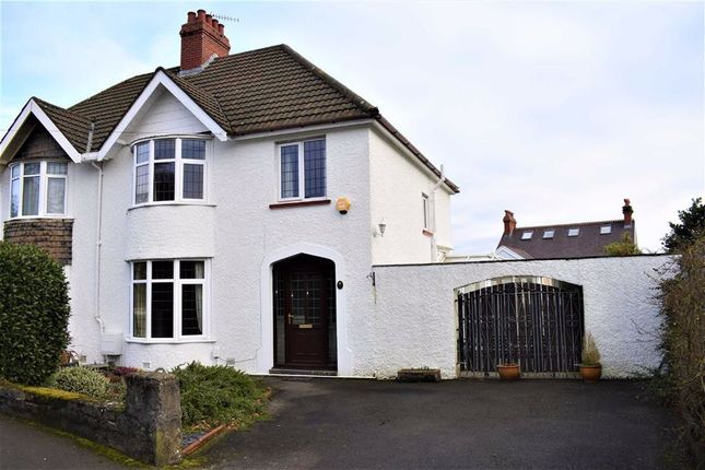3 bed semi-detached house for sale in Llanfair Gardens, Norton, Swansea ...