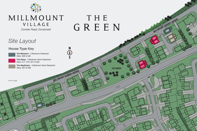 Millmount Village, Comber Road, Dundonald, Belfast BT16, 3 bedroom semi ...