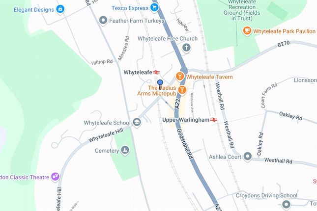 Whyteleafe Hill, Whyteleafe, Surrey CR3, 2 bedroom flat for sale ...