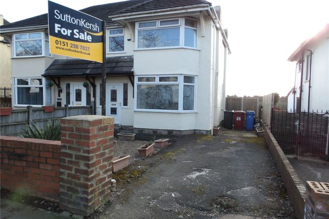 3 bed semi-detached house for sale in Longview Drive, Liverpool ...