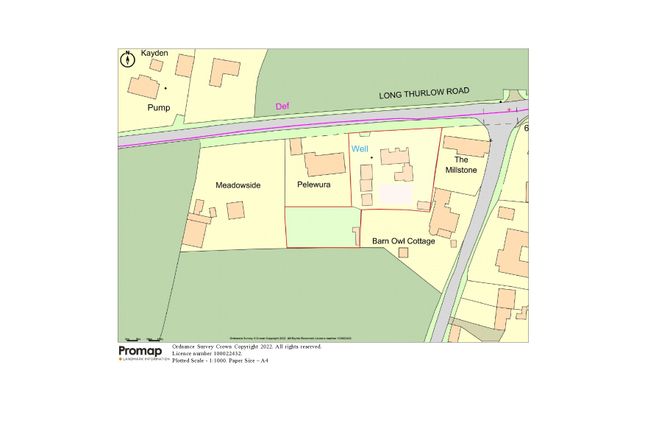Long Thurlow Road, Great Ashfield, Bury St. Edmunds IP31, 3 bedroom ...