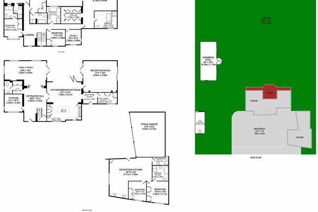 Hyver Hill, Arkley, Barnet NW7, 7 bedroom detached house for sale ...