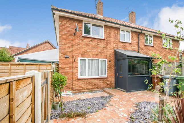 4 bed semi-detached house for sale in Glebe Way, Horstead, Norwich NR12 ...
