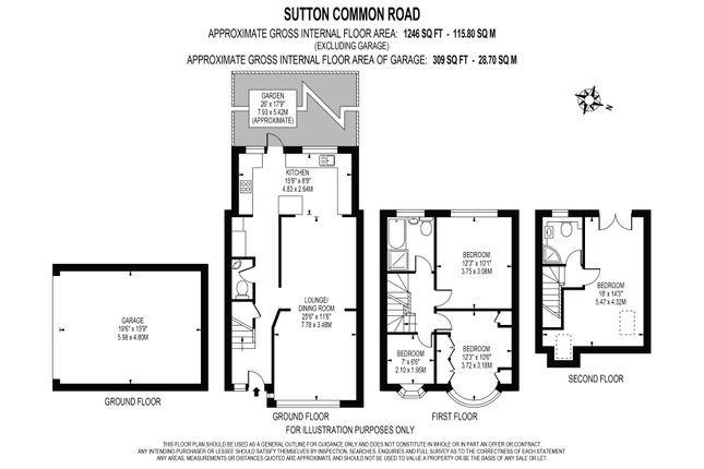 Sutton Common Road, Sutton SM1, 4 bedroom property to rent - 63356215 ...