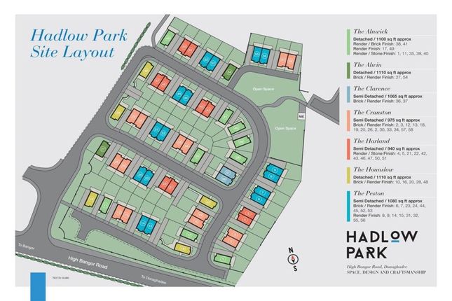 Hadlow Park, High Bangor Road, Donaghadee BT21, 3 bedroom semi-detached ...