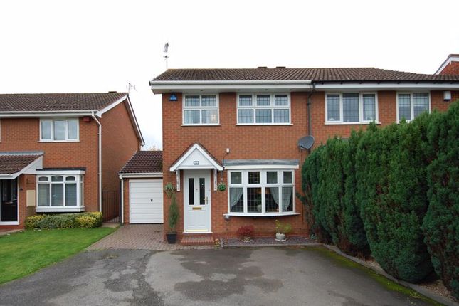 3 bed semi-detached house for sale in Gatcombe Close, Bushbury ...