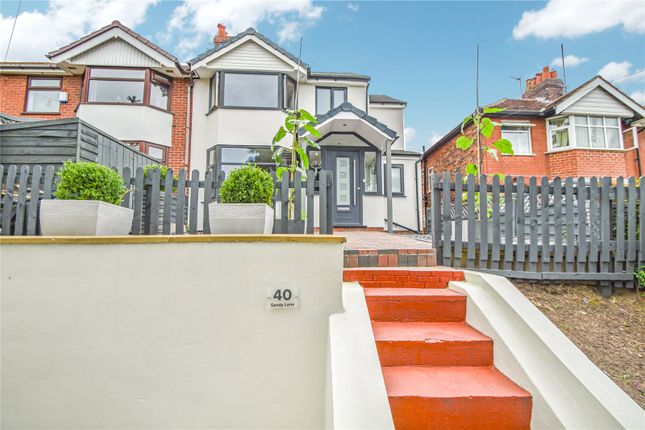 4 bed semi-detached house for sale in Sandy Lane, Prestwich, Manchester ...