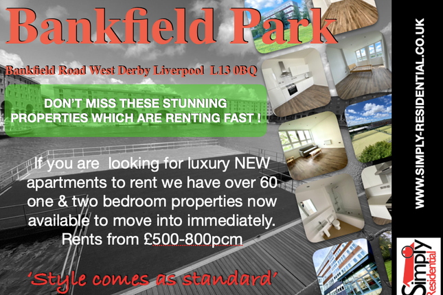 Bankfield Road, Old Swan, Liverpool L13, 1 bedroom flat to rent ...