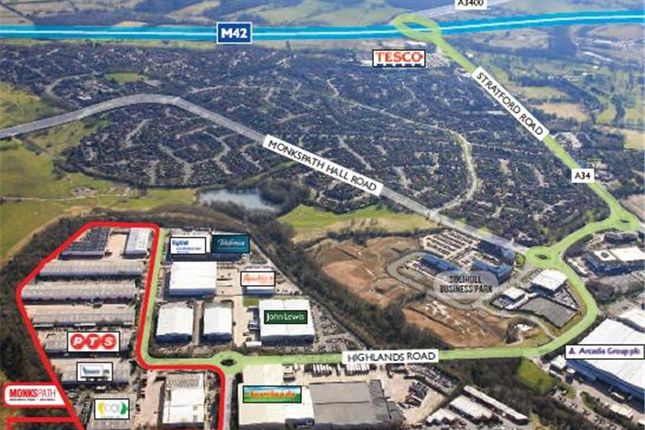 Warehouse to let in Monkspath Business Park, Highlands Road, Shirley ...