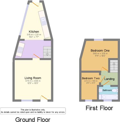 Layton Road, Blackpool FY3, 2 bedroom terraced house to rent - 61385557 ...