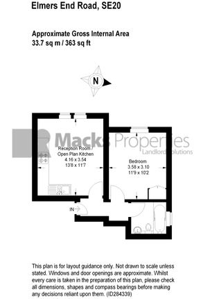 Elmers End Road, London SE20, 1 bedroom flat to rent - 43062578 ...