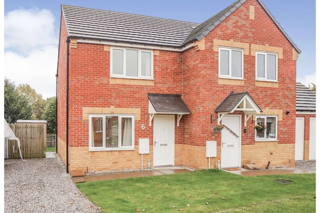 2 bed semi-detached house for sale in Gally Knight Way, Langold ...