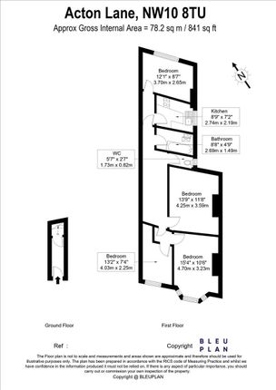 Acton Lane, London NW10, 3 bedroom flat for sale - 67109582 | PrimeLocation