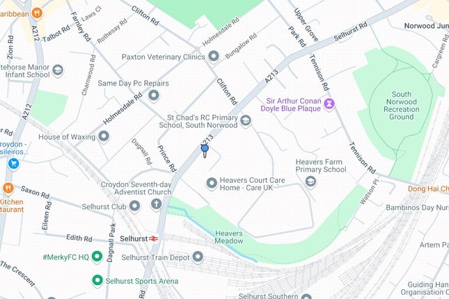 Clifton Court, 132 Selhurst Road, London SE25, 2 bedroom flat for sale ...