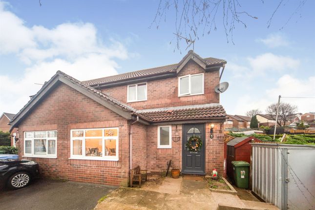3 bed semi-detached house for sale in Heol Brynmor John, Church Village ...