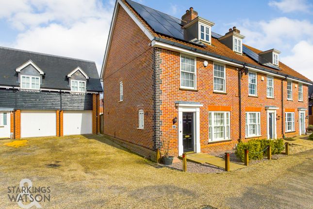 Lord Nelson Drive, New Costessey, Norwich NR5, 3 bedroom town house for ...