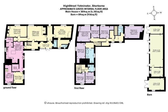 The Manor House, High Street, Yetminster, Sherborne DT9, 6 bedroom ...