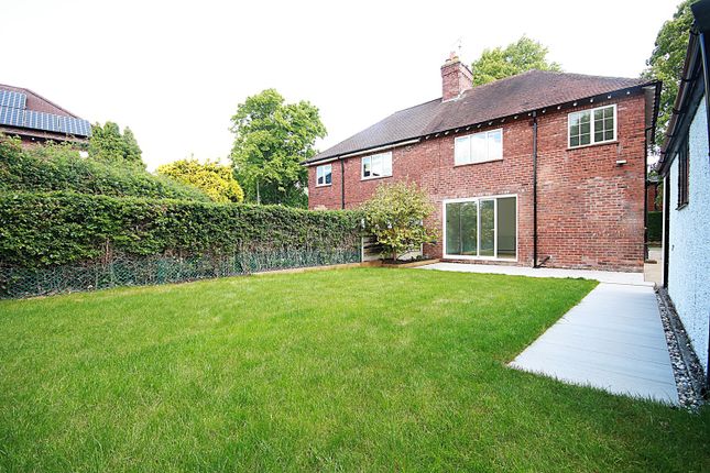 Oakfield Road, Alderley Edge SK9, 3 bedroom semi-detached house to rent ...