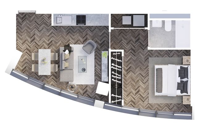 One Park Lane, Liverpool City Centre, Liverpool L1, 1 bedroom flat for ...