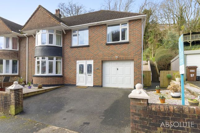 Occombe Valley Road, Paignton TQ3, 4 bedroom semi-detached house for ...