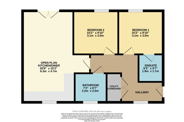 Meridian Way, Southampton SO14, 2 bedroom flat for sale - 68504659 ...