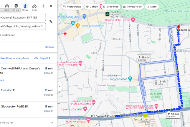 Cromwell Road, London SW7, 1 bedroom flat to rent - 68716082 ...