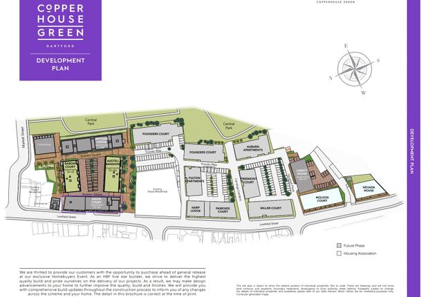 Brewers Square, Copperhouse Green, Dartford, Kent DA1, 1 bedroom flat ...