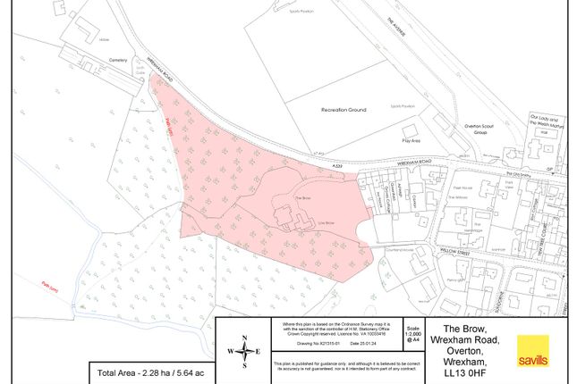 Wrexham Road, Overton, Wrexham LL13, 7 bedroom detached house for sale ...