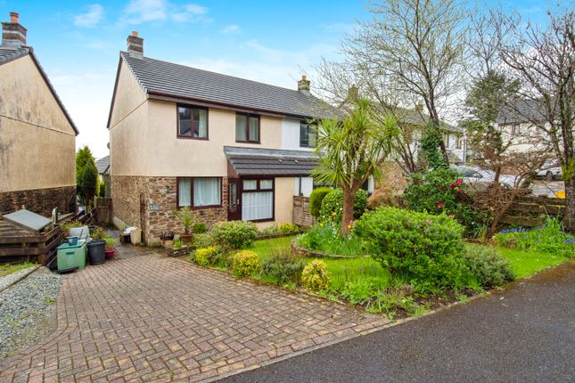 Meadow Rise, Penwithick, St. Austell, Cornwall PL26, 3 bedroom semi ...