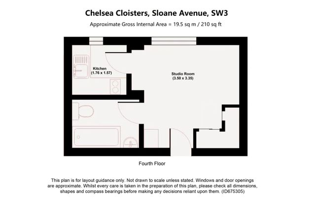 Chelsea Cloisters, London SW3, studio for sale - 68389617 | PrimeLocation