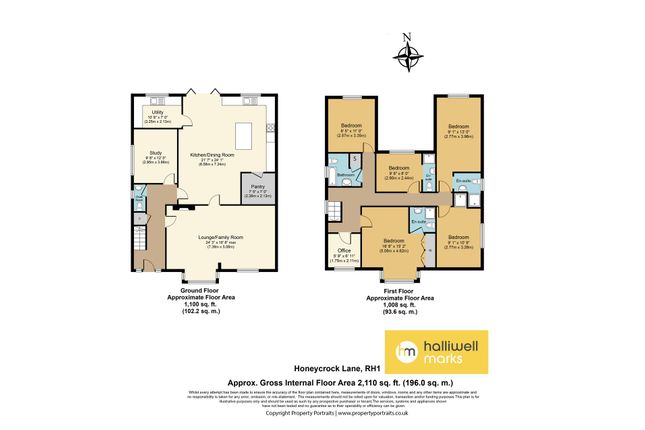 Honeycrock Lane, Redhill RH1, 5 bedroom detached house for sale ...