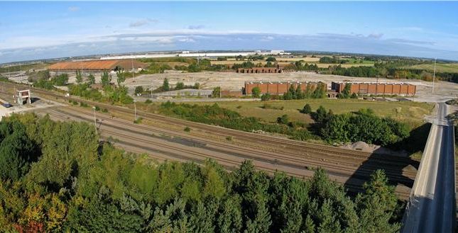Sherburn Rail Freight Terminal, Sherburn In Elmet LS25, industrial to ...