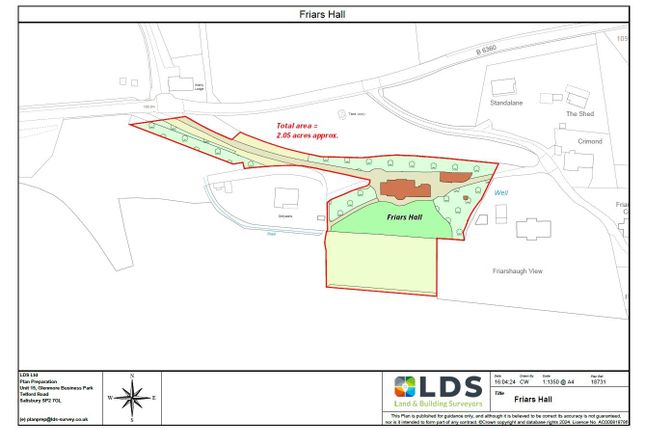 Gattonside, Melrose, Roxburghshire TD6, 8 bedroom detached house for ...