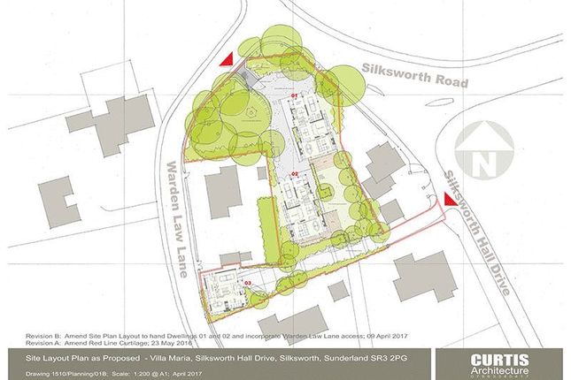 Silksworth Hall Drive, New Silksworth, Sunderland SR3, land for sale ...