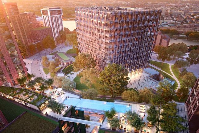 Legacy Building 1, Embassy Gardens, Nine Elms SW11, studio for sale ...