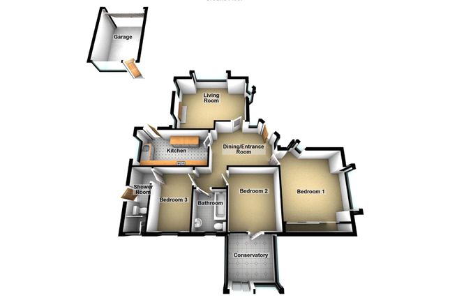 Richmond Road, Lee-On-The-Solent, Hampshire PO13, 3 bedroom bungalow ...