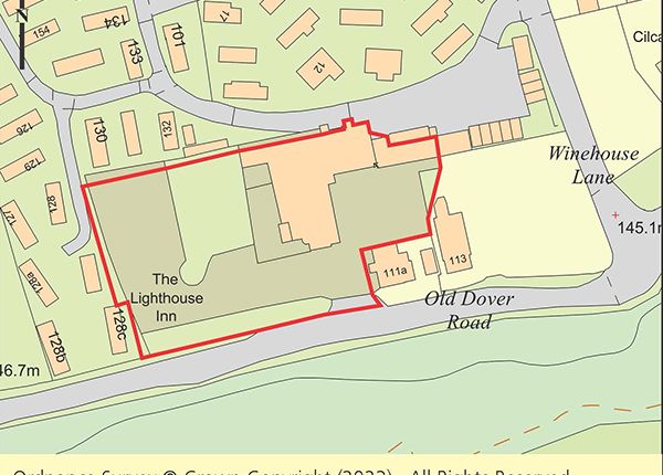 The Lighthouse Inn, 111 Old Dover Road, Capel-Le-Ferne, Folkestone ...