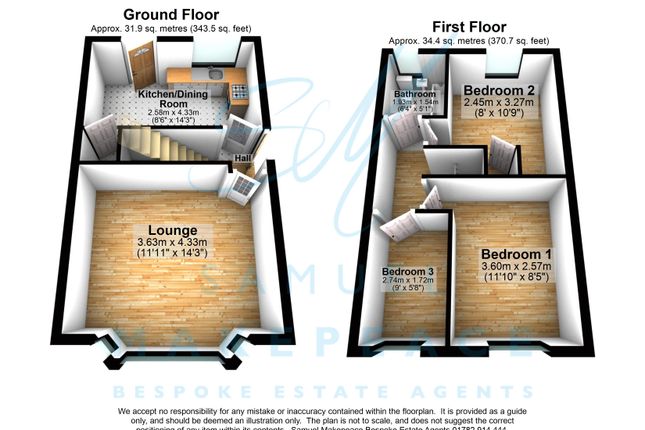 3 Bed Semi Detached House For Sale In Orpheus Grove Birches Head