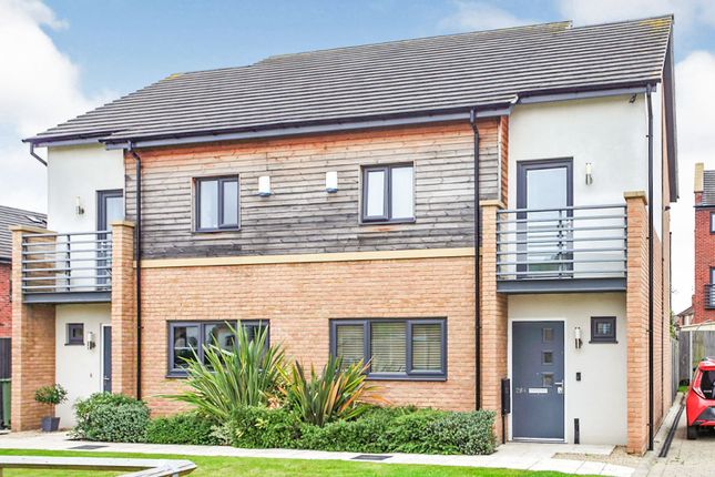 3 bed semi-detached house for sale in Hawksbill Way, Peterborough PE2 ...