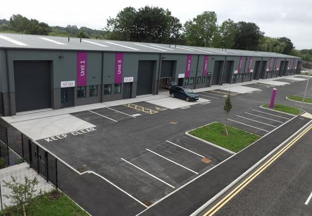 Dee View Trade Park, Bumpers Lane, Chester, Cheshire CH1, light ...