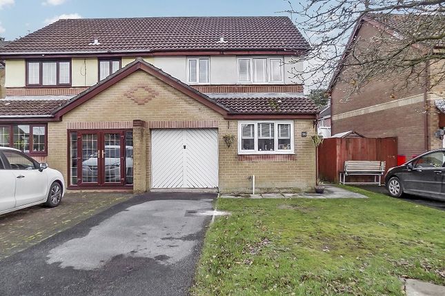 3 Bed Semi Detached House For Sale In Rowans Lane Bryncethin Bridgend