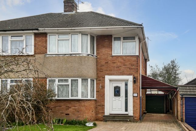 3 bed semi-detached house to rent in Cadnam Close, Strood, Rochester ...