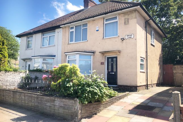 3 bed semi-detached house for sale in Broad Lane, Norris Green ...