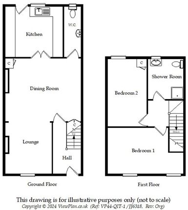 Thomas Street, Nelson, Treharris CF46, 2 bedroom end terrace house for ...