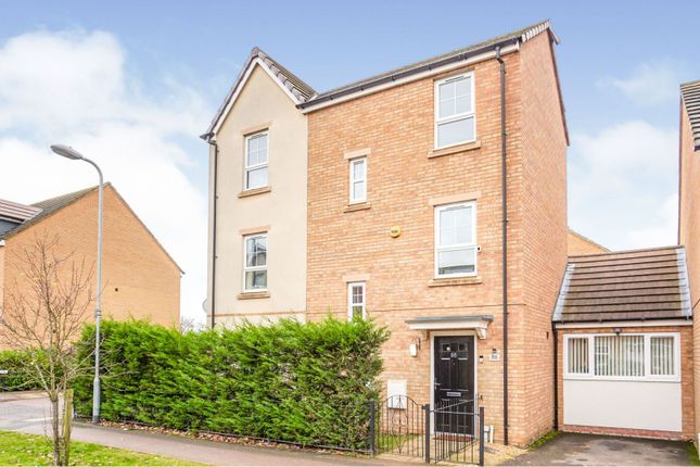 4 bed link-detached house for sale in Southbrook, Corby NN18 - Zoopla