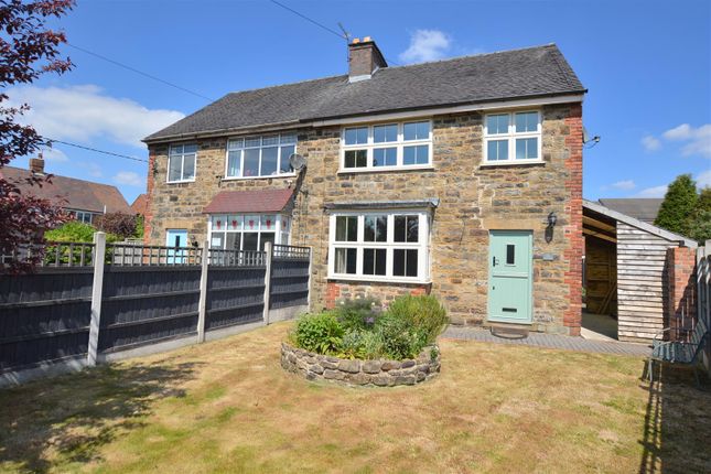 3 bed semi-detached house for sale in Park Cottages, Belper, Derbyshire ...