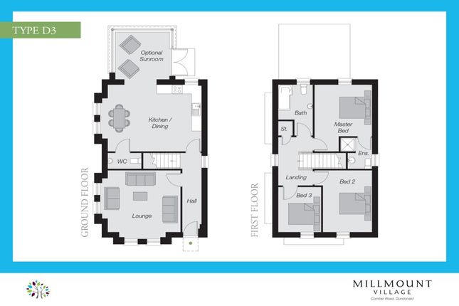 Millmount Village, Comber Road, Dundonald, Belfast BT16, 2 bedroom ...