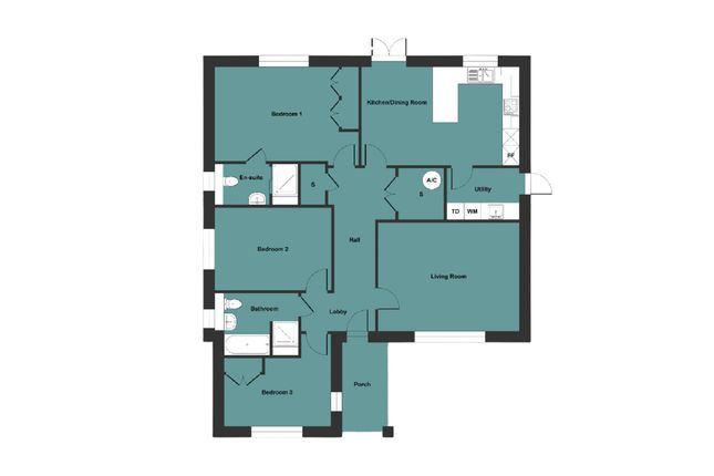 Thomas Bole Close, Garboldisham, Diss IP22, 3 bedroom detached bungalow ...