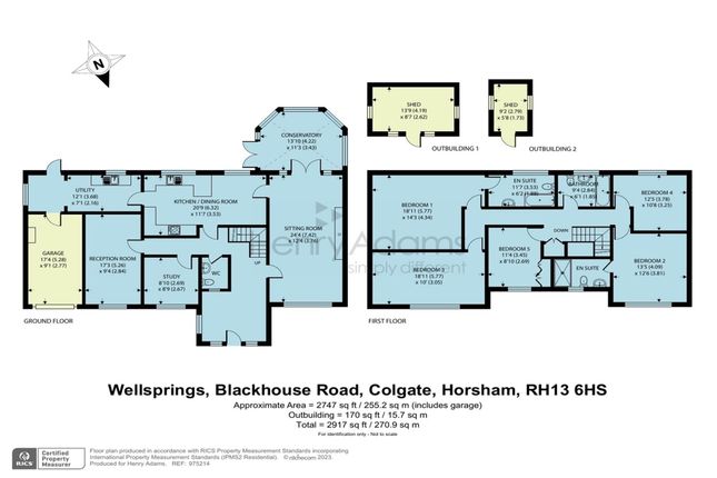 Blackhouse Road, Colgate RH13, 5 bedroom detached house for sale ...